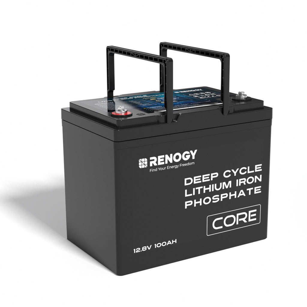 Renogy Core Series 100Ah Lithium Battery | 12V/24V/48V Multi-Voltage ...