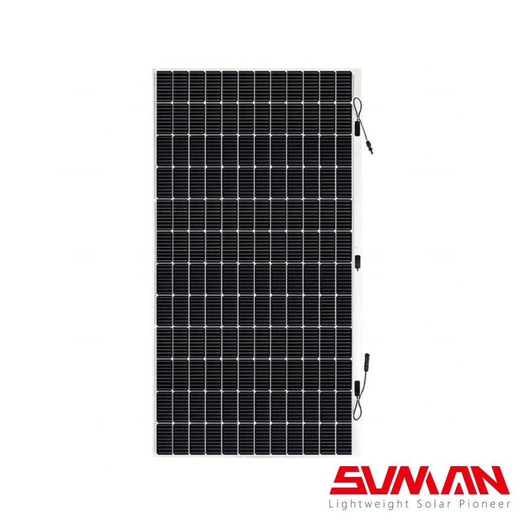 Solar Panel | Sunman | 430 Watt eArc Frameless Flexible Solar Panel ...
